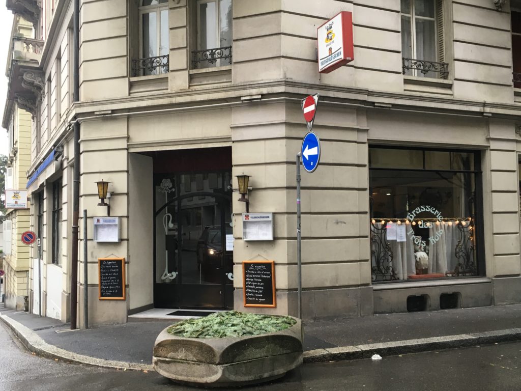 Brasserie des Trois Rois (Lausanne) – Quand est-ce qu'on mange?