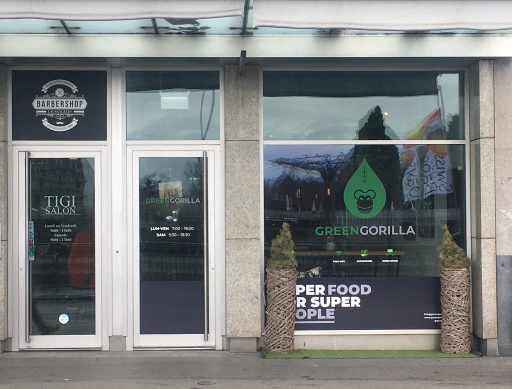 Green Gorilla Café (Lausanne) – Quand est-ce qu'on mange?