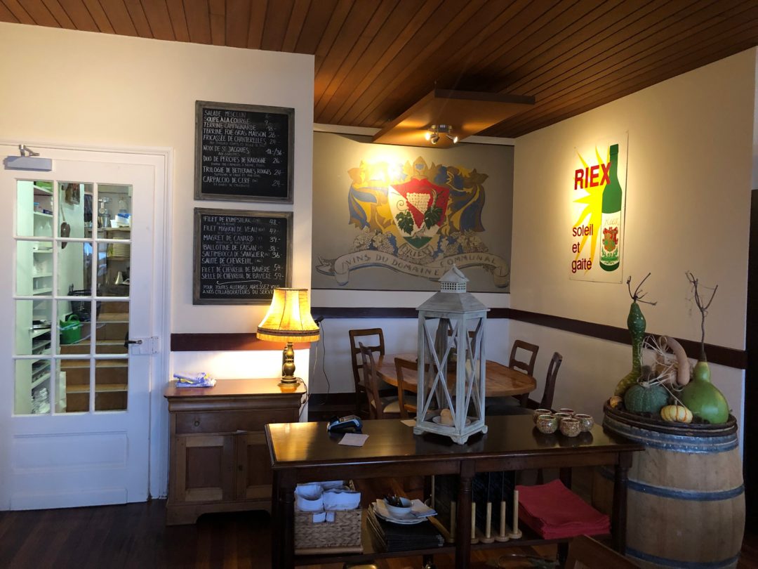 Café de Riex (Lavaux) – Quand est-ce qu'on mange?