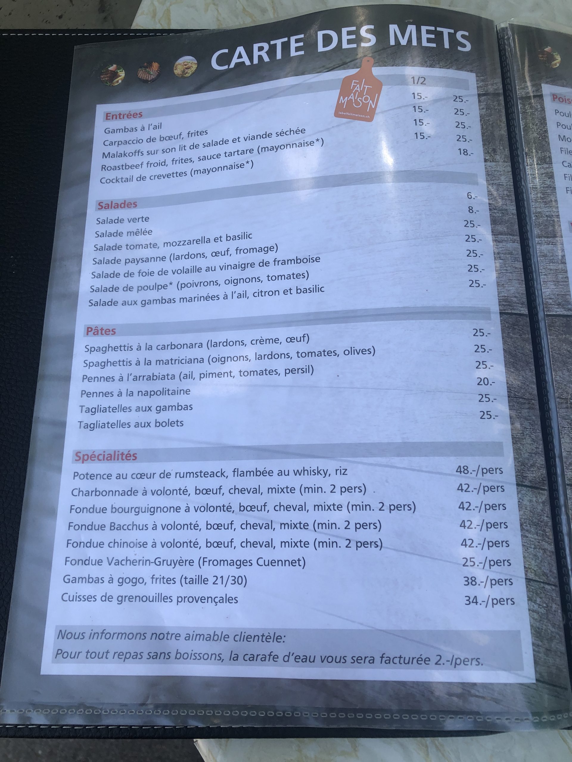 Arté Café (Meyrin) – Quand est-ce qu'on mange?