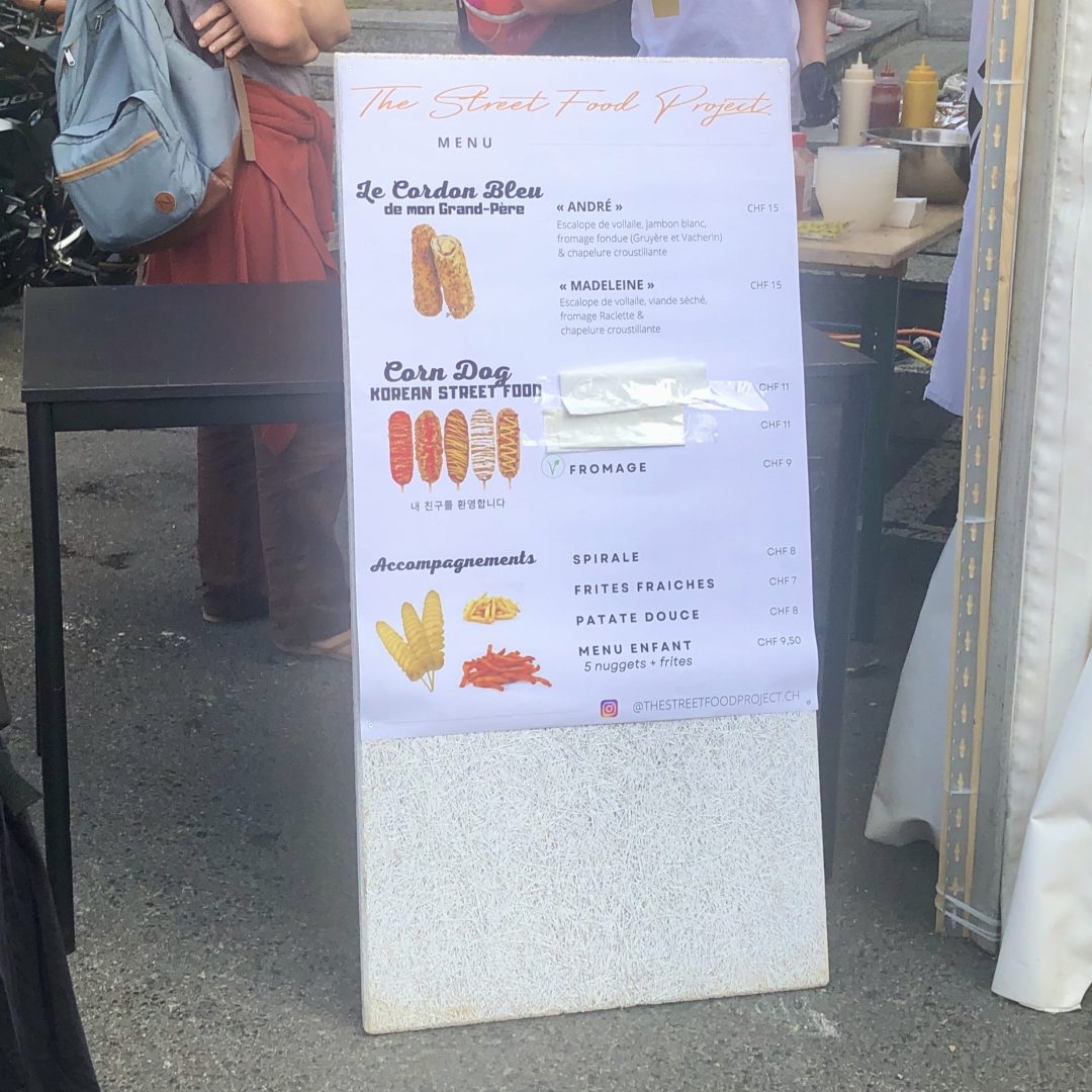 The Street Food Project (Suisse romande) – Quand est-ce qu'on mange?