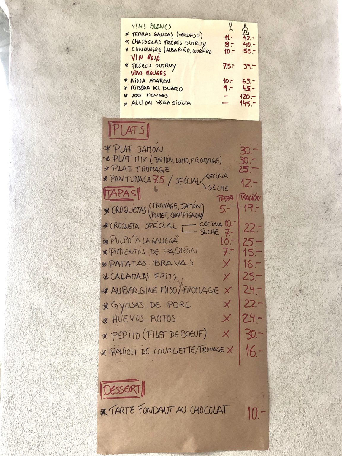 Simunye Tapas (Coppet) – Quand est-ce qu'on mange?