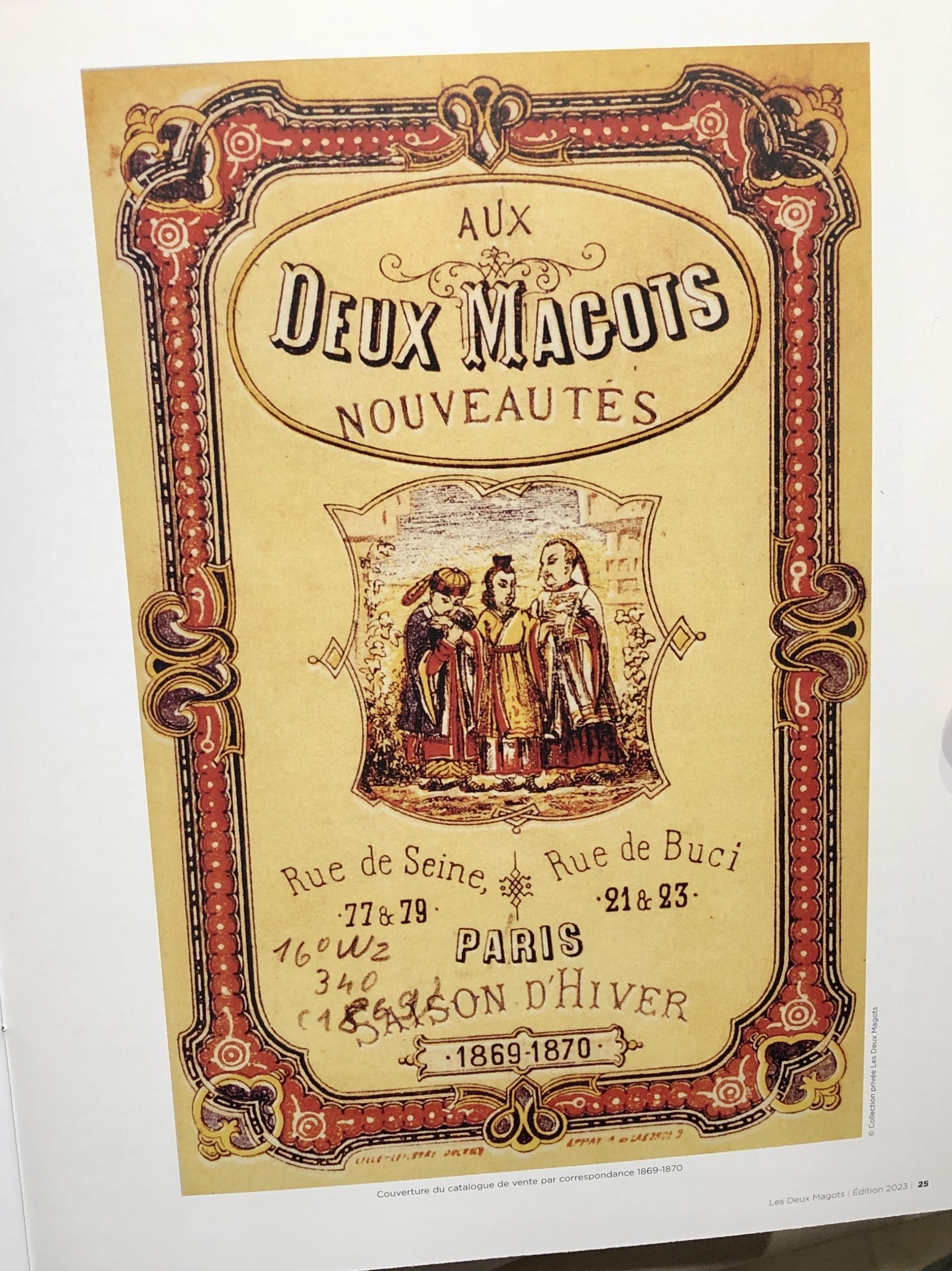 Les Deux Magots (Paris, 6e) – Quand est-ce qu'on mange?
